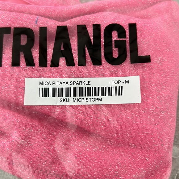 triangl swimwear | Swim | New Triangl Mica Pitaya Sparkle Set 22 | Poshmark